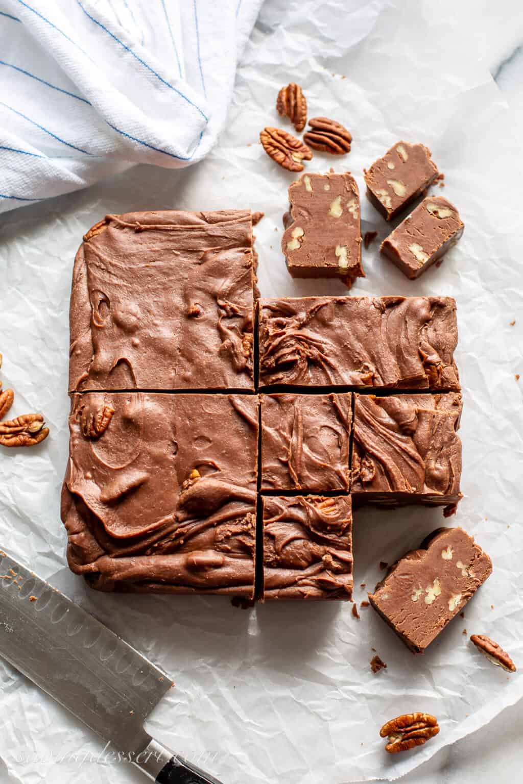 Easy Chocolate Fantasy Fudge Recipe - Saving Room for Dessert