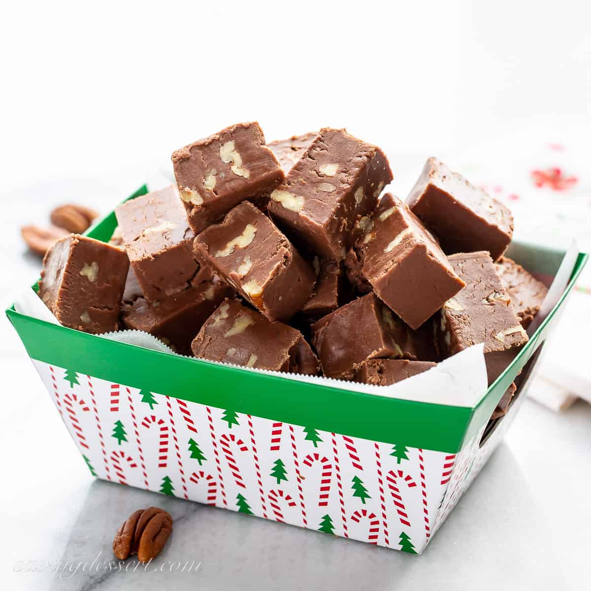 Easy Chocolate Fantasy Fudge Recipe - Saving Room for Dessert