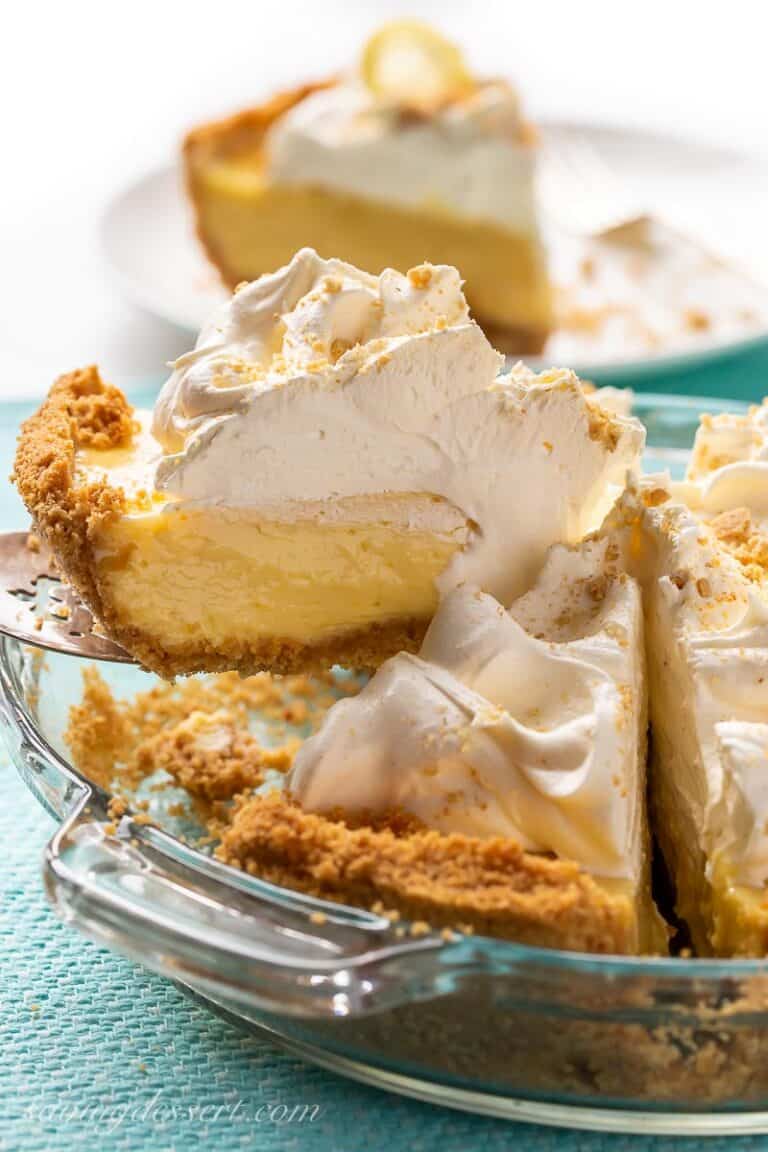 Lemon Icebox Pie Recipe - Saving Room for Dessert