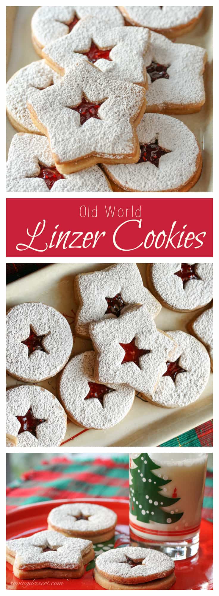 Old World Linzer Cookies - Saving Room for Dessert