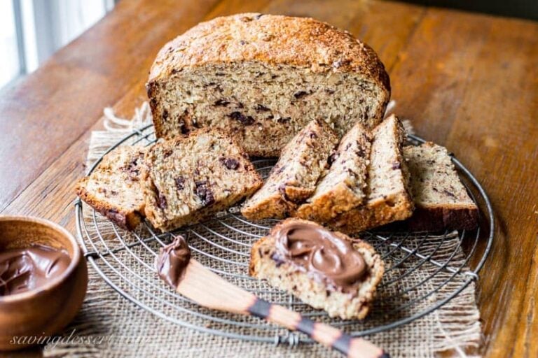 Chocolate Hazelnut Bread - Saving Room for Dessert