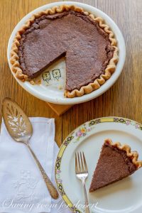 Minny's Chocolate Pie - Saving Room for Dessert