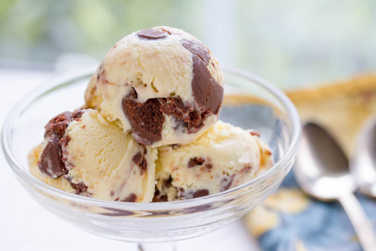 Peanut Butter Fudge Ripple Ice Cream - Saving Room for Dessert