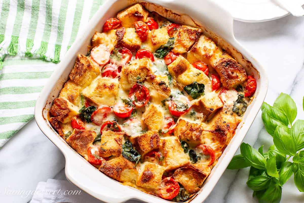 Breakfast Strata - Saving Room for Dessert