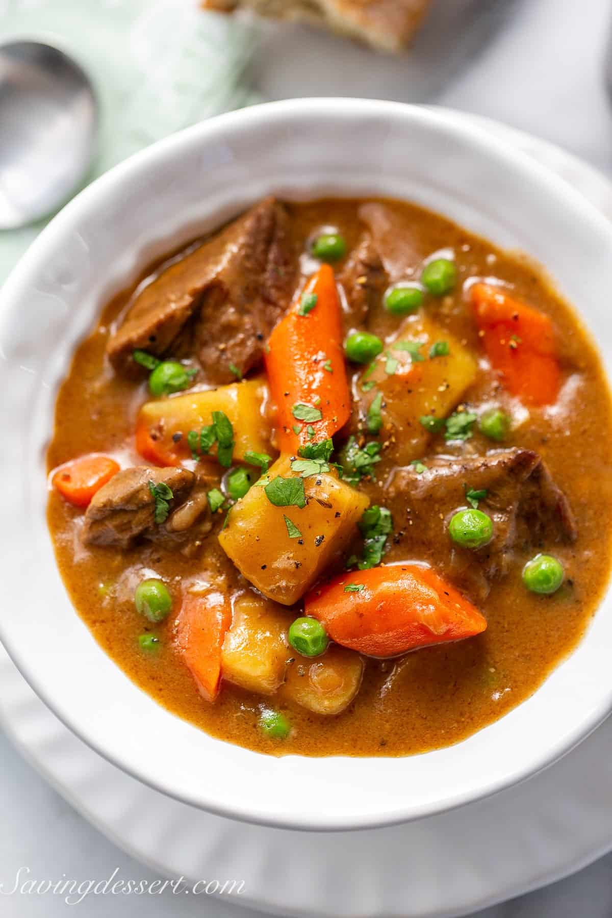 Guinness Beef Stew - Saving Room for Dessert