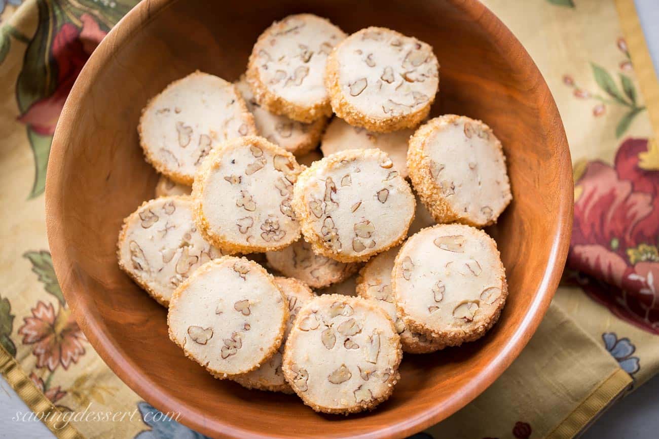 Pecan Sandies - Saving Room for Dessert