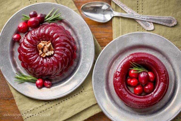 Boozy Cranberry Sauce - Saving Room for Dessert
