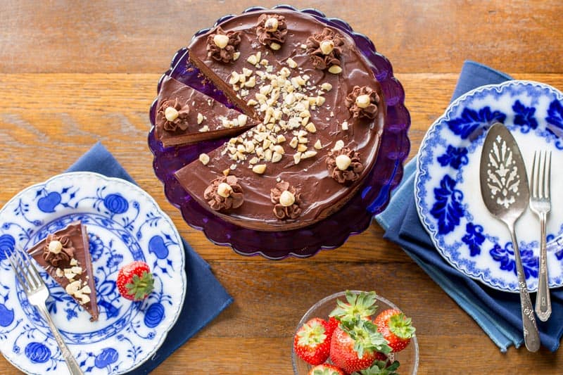 Chocolate Hazelnut Mousse Cake - Saving Room for Dessert