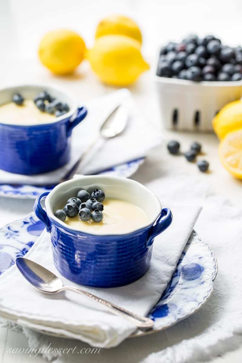 Easy Lemon Posset - Saving Room for Dessert