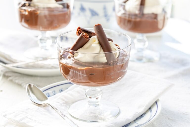 Creamy Chocolate Pudding Recipe - Saving Room for Dessert