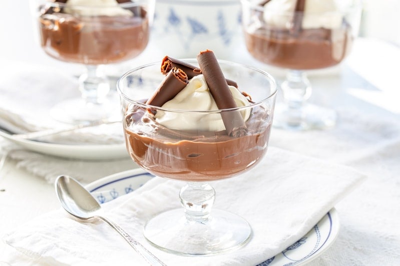 Creamy Chocolate Pudding Recipe - Saving Room for Dessert