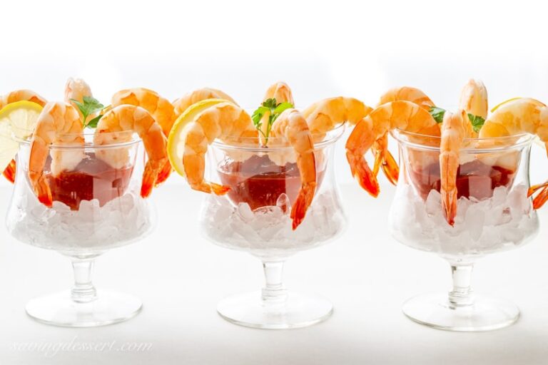 Shrimp Cocktail - Saving Room for Dessert