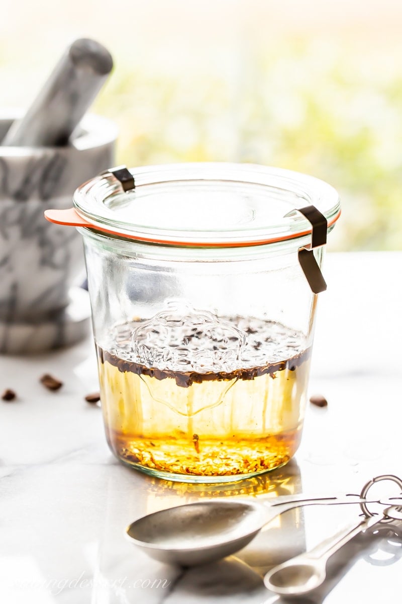 How to make homemade Coffee Extract - Saving Room for Dessert