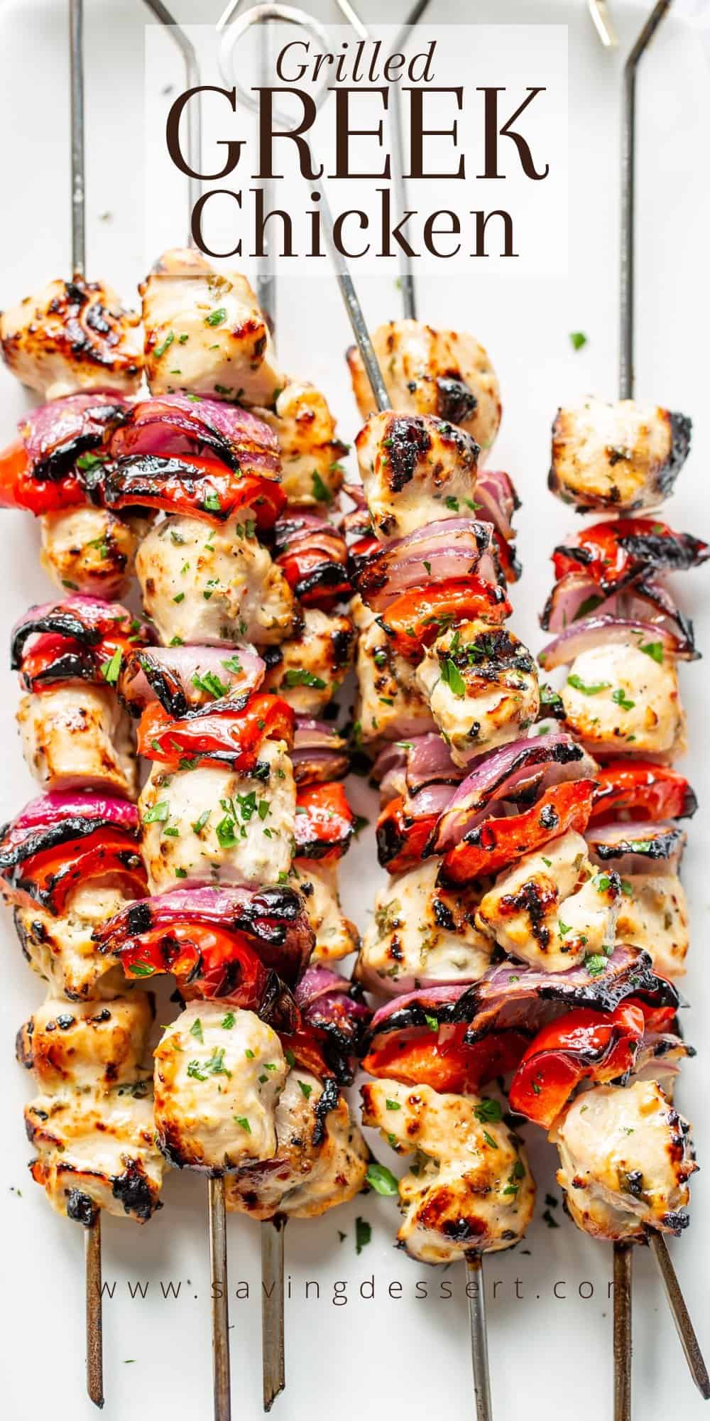 Grilled Greek Chicken Recipe - Saving Room for Dessert