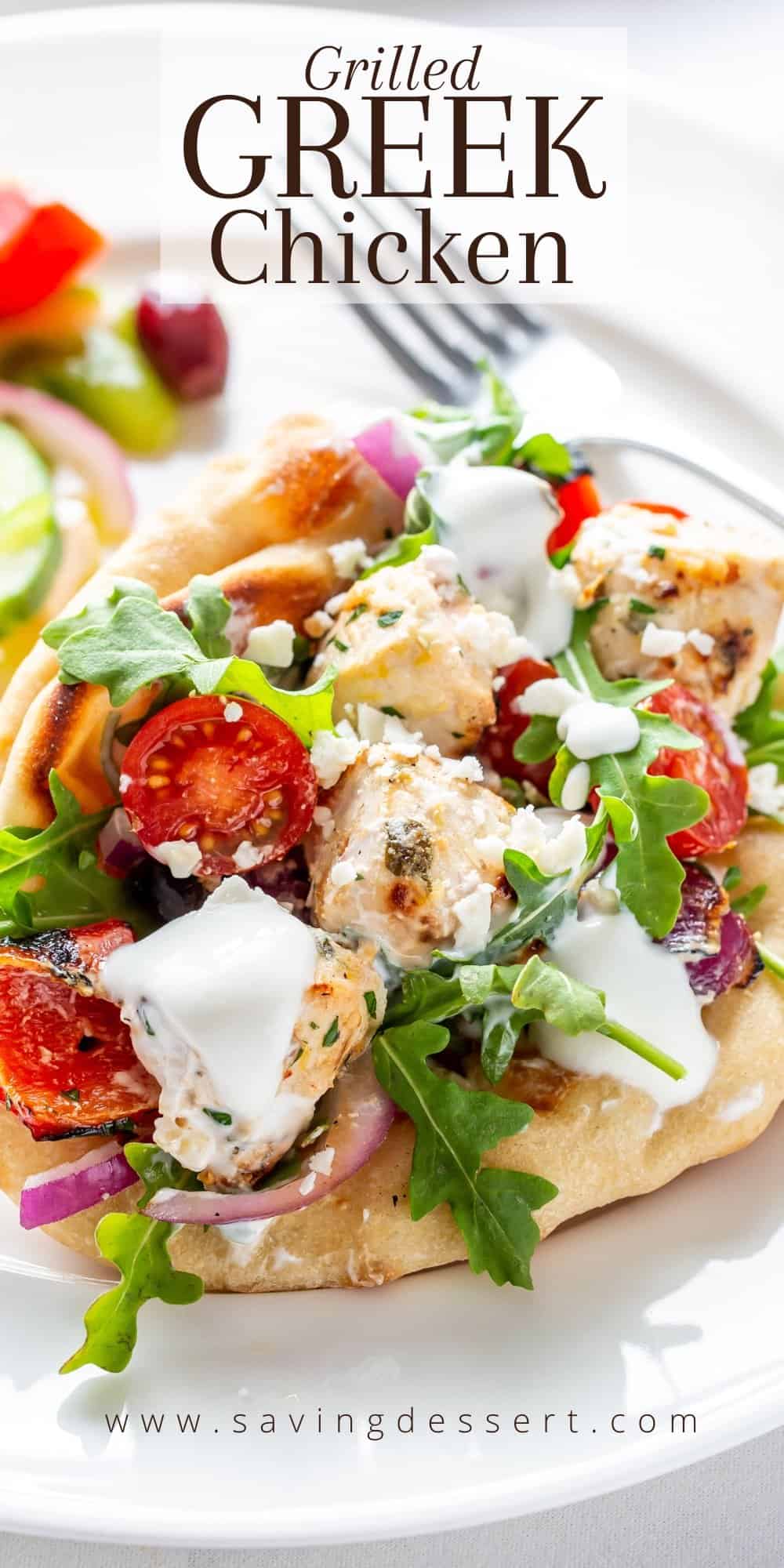 Grilled Greek Chicken Recipe - Saving Room for Dessert