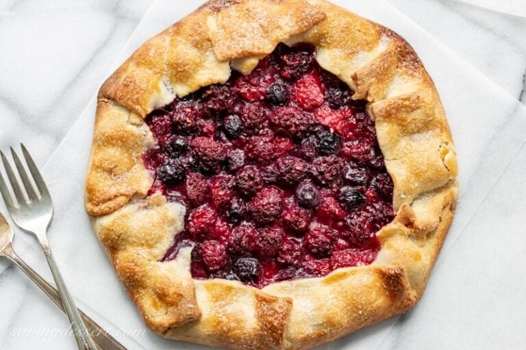 Mixed Berry Crostata - Saving Room for Dessert