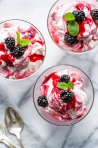 Blackberry Fool Recipe - Saving Room for Dessert
