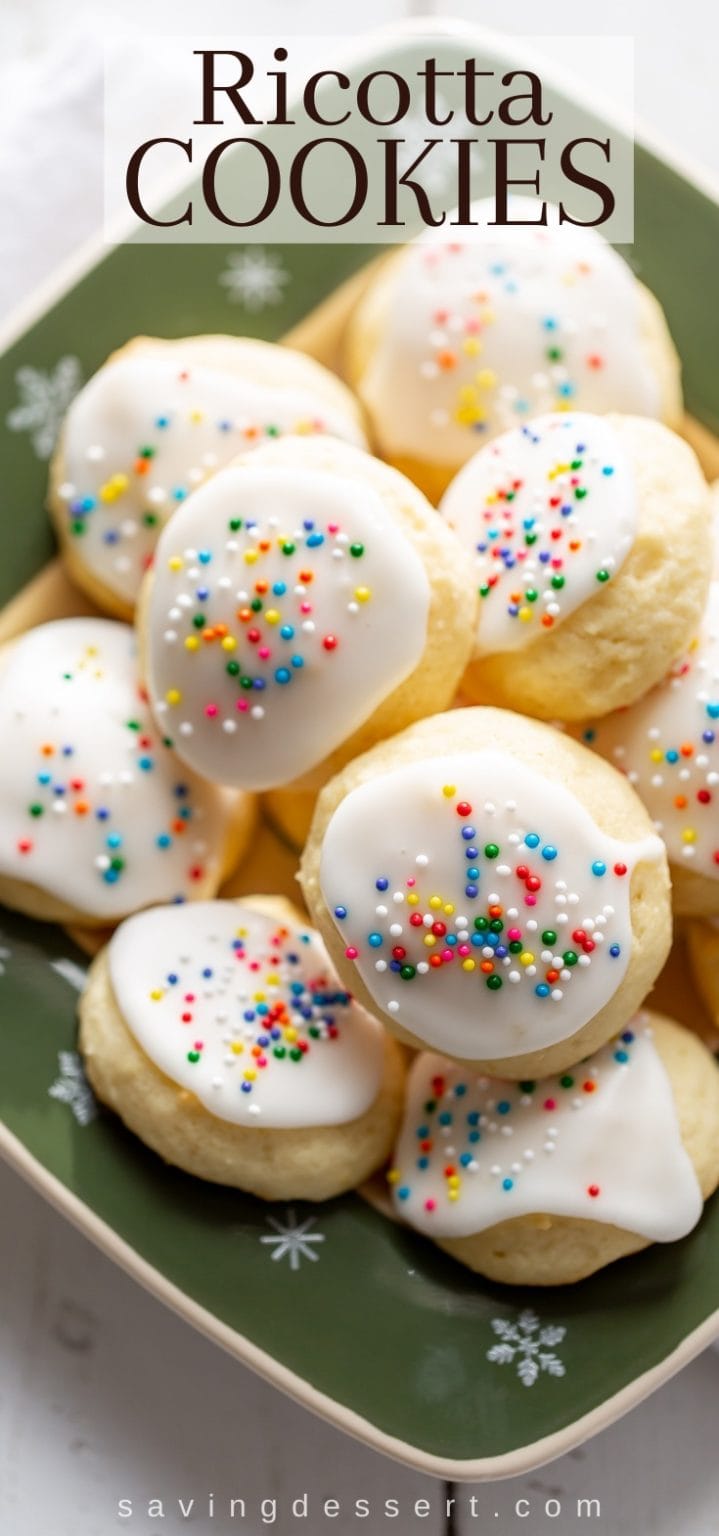 Ricotta Cookies - Saving Room for Dessert - Recipes