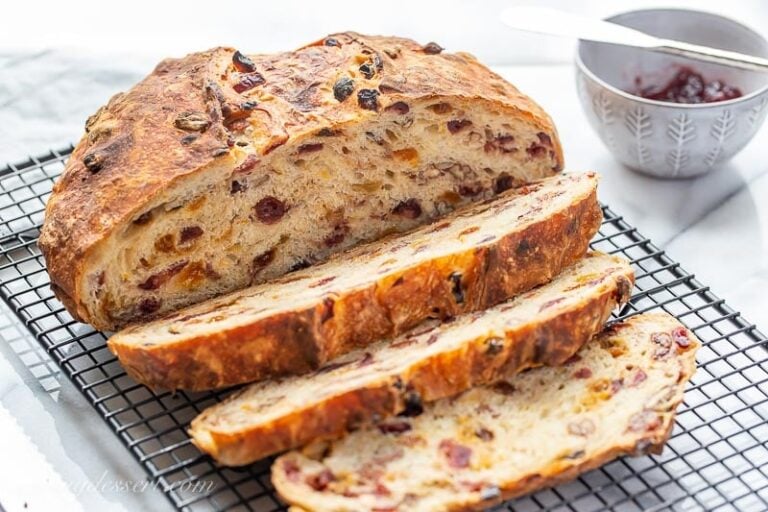 Harvest Bread with fruit and nuts - Saving Room for Dessert
