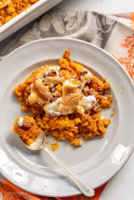 Sweet Potato Casserole - Saving Room for Dessert