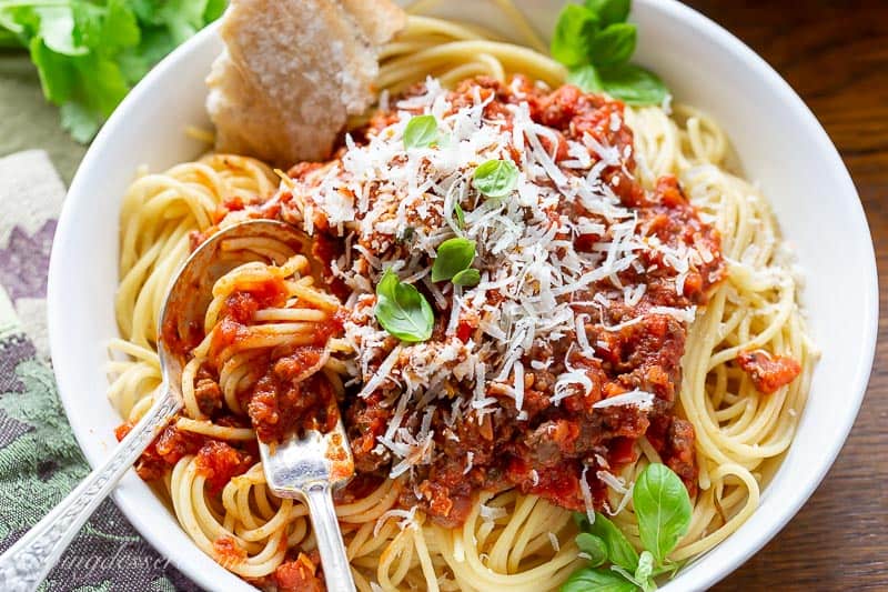 Spaghetti Sauce - Saving Room for Dessert
