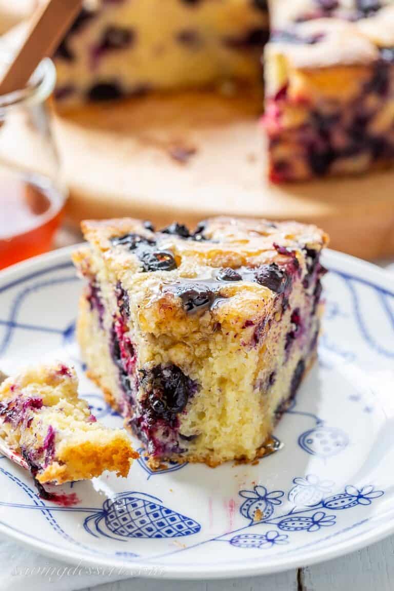 Blueberry Cornbread - Saving Room for Dessert