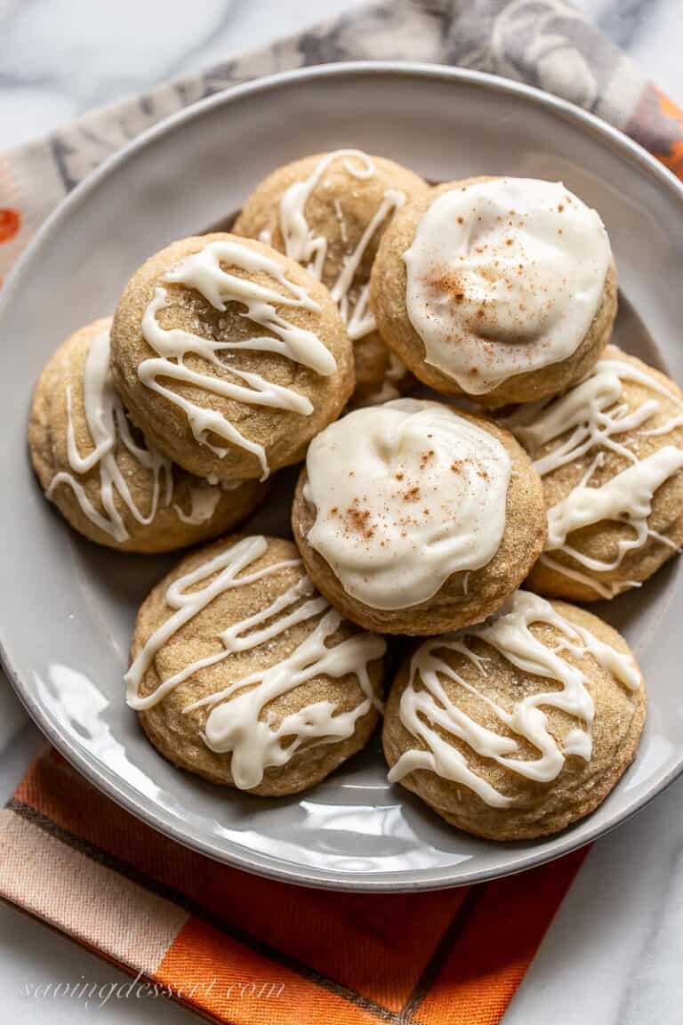Pumpkin Spice Cookies - Saving Room for Dessert