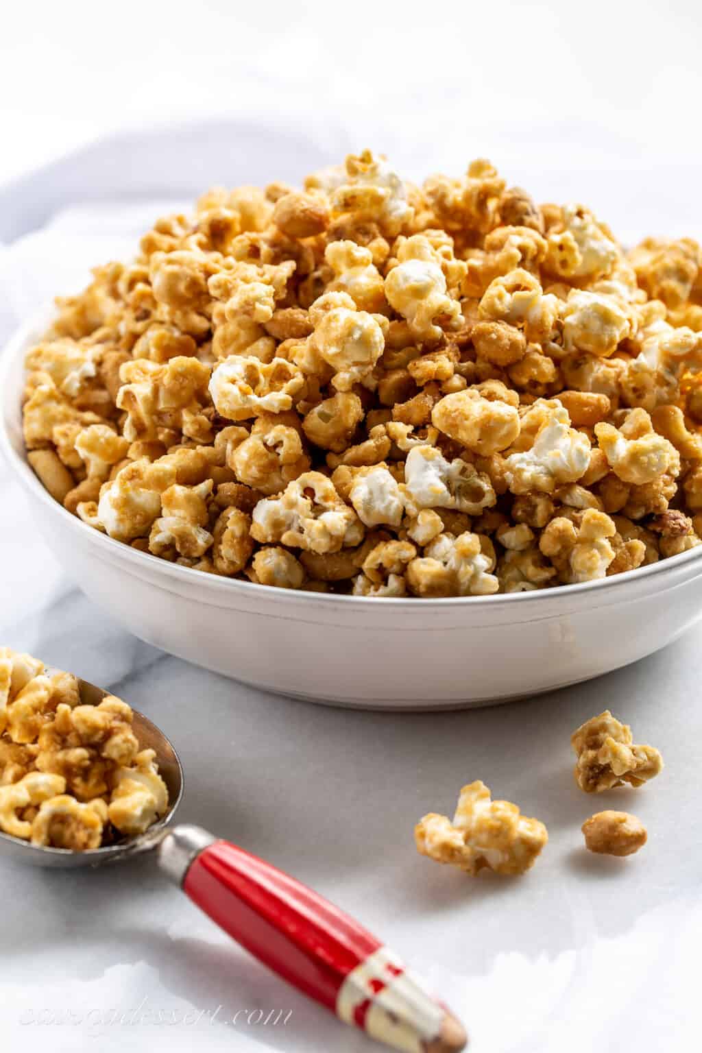 Caramel Popcorn Recipe - Saving Room for Dessert