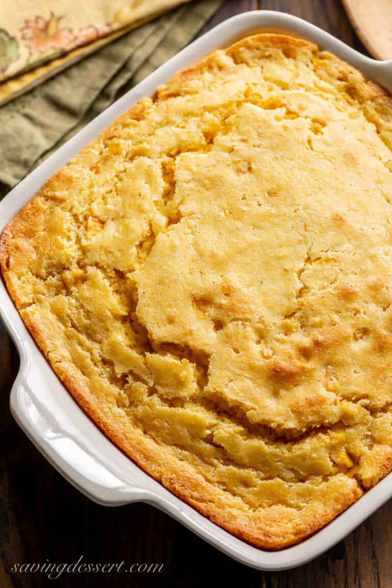 Corn Pudding - Saving Room for Dessert