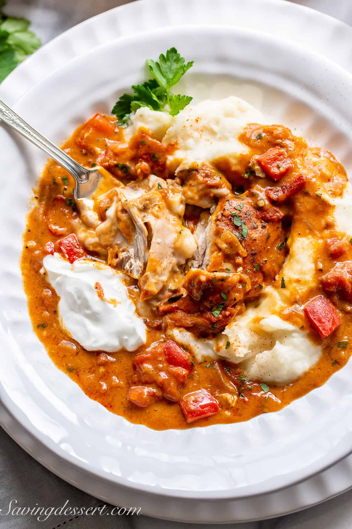 Amazing Hungarian Chicken Paprikash Recipe - Saving Room for Dessert