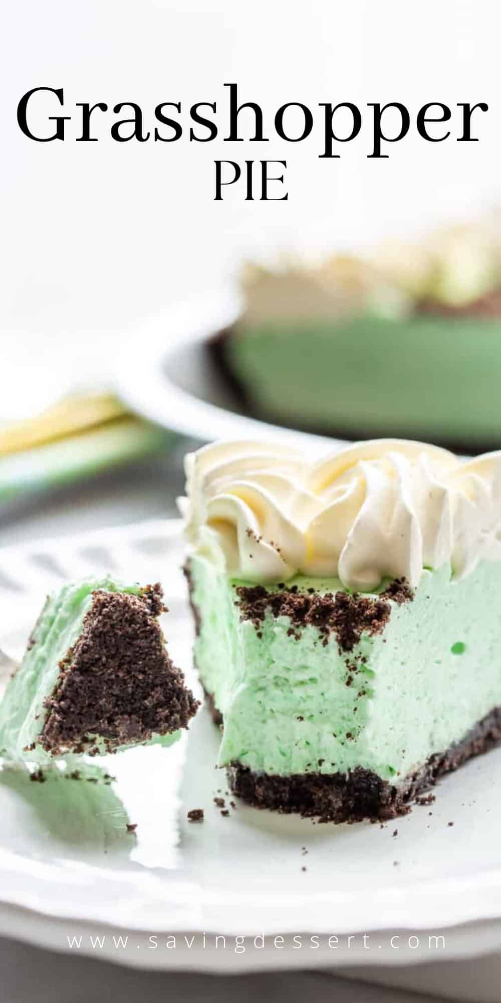 Grasshopper Pie - Saving Room for Dessert