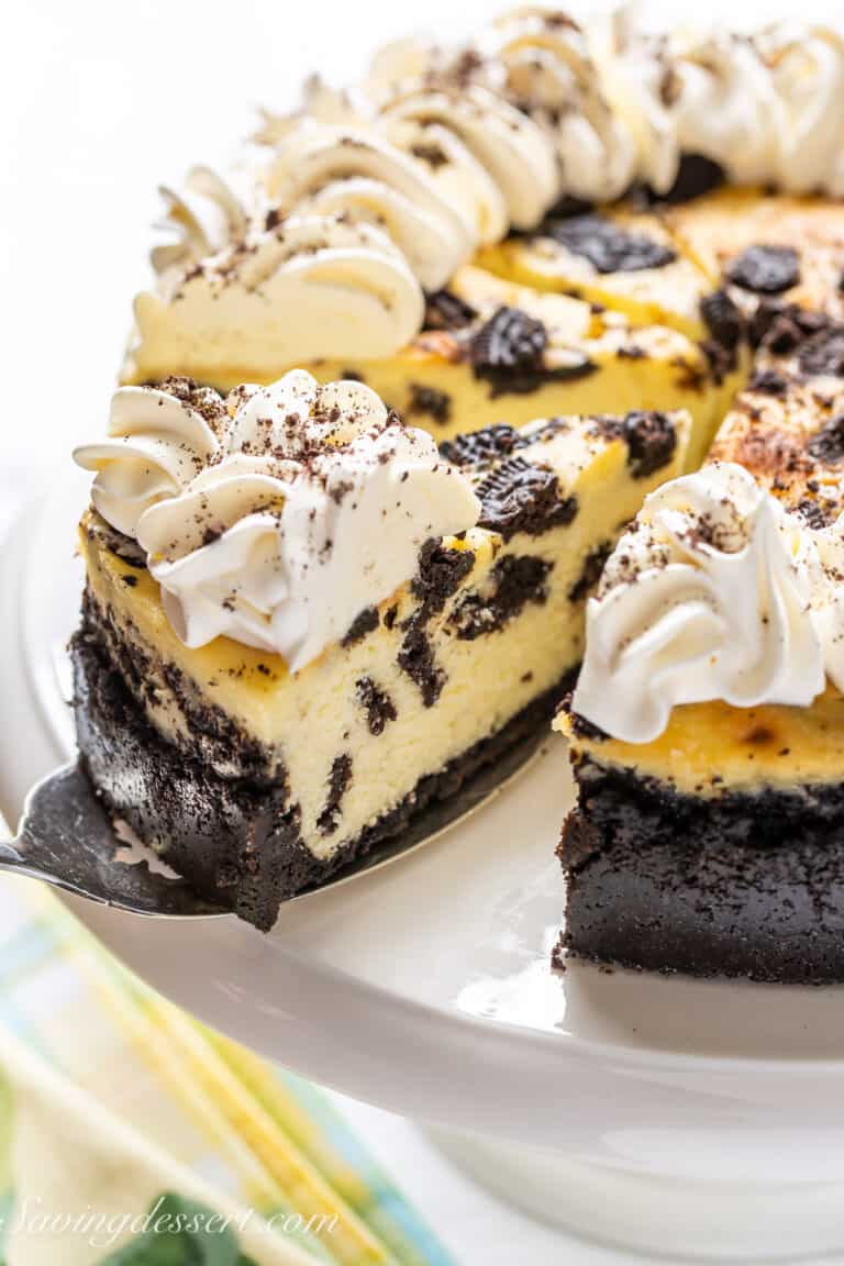 Oreo Cheesecake, A Family Favorite - Saving Room for Dessert