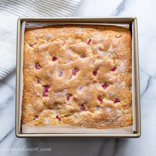 Rhubarb Cake: A Delightfully Simple Treat - Saving Room for Dessert