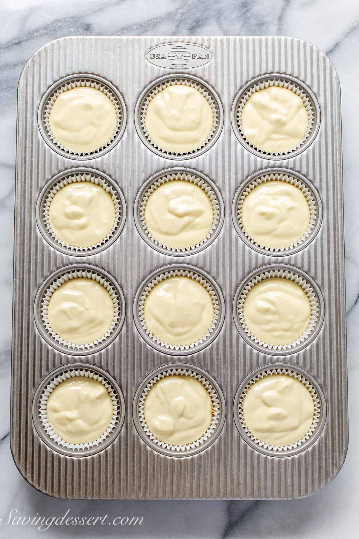 Mini Cheesecake Recipe - Saving Room for Dessert