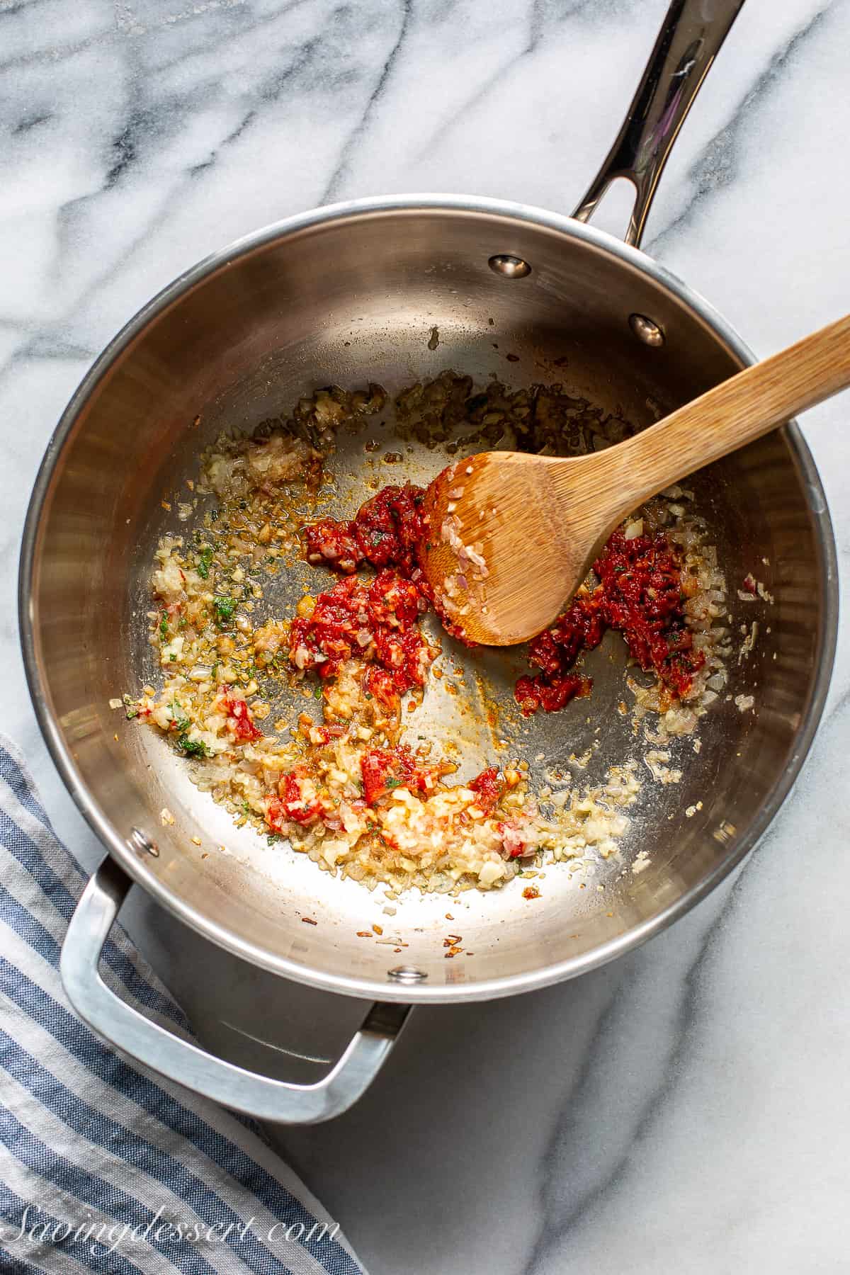 Super Creamy Pumpkin Pasta Sauce - Saving Room for Dessert