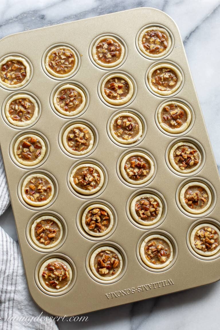 Pecan Tassies - Saving Room for Dessert