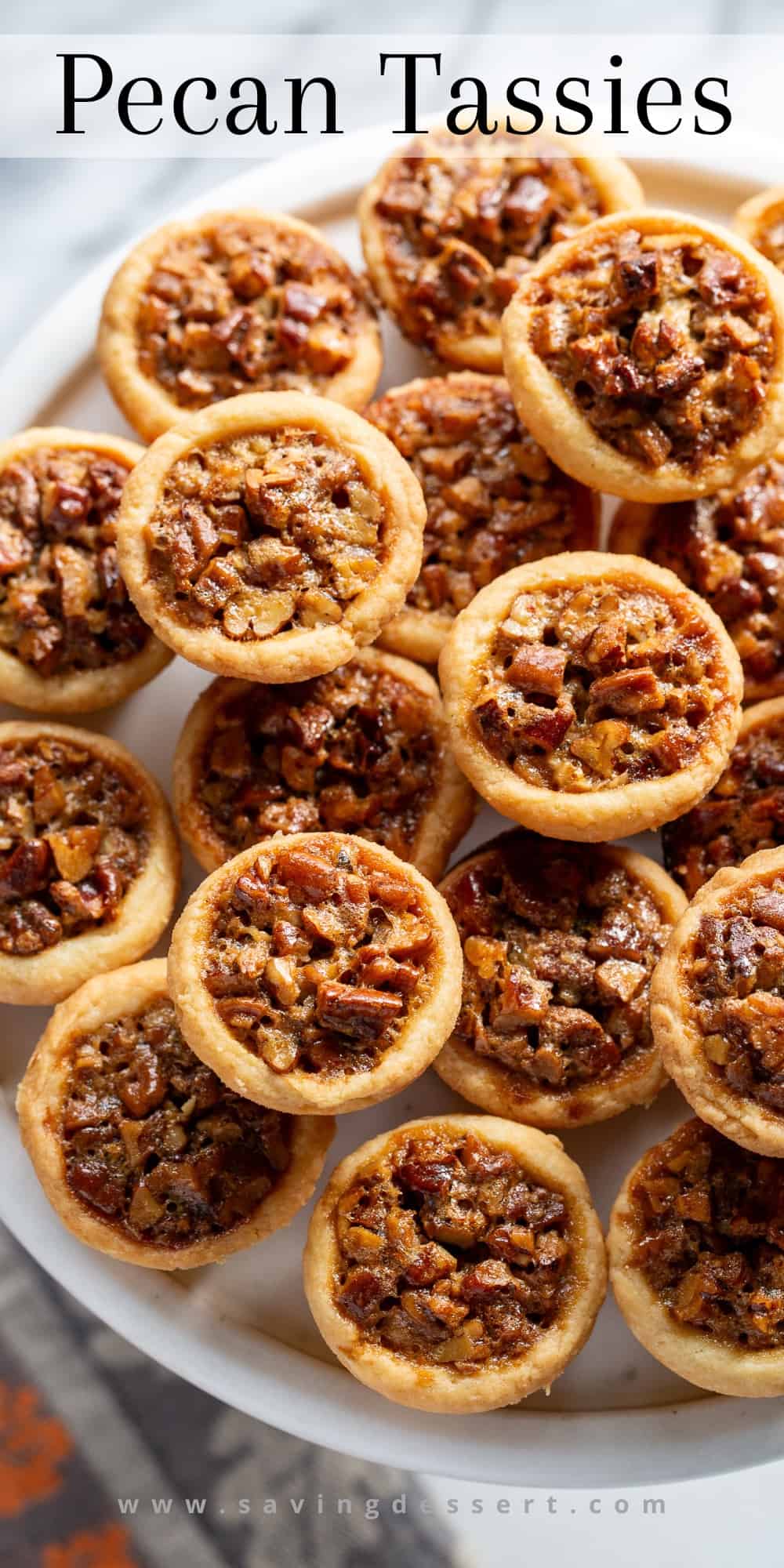 Pecan Tassies - Saving Room for Dessert