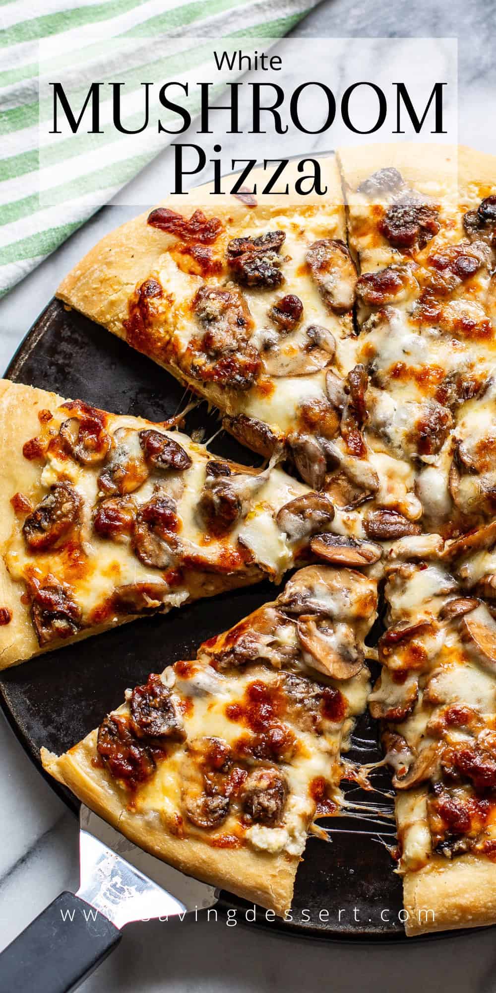 Mushroom Pizza - Saving Room for Dessert