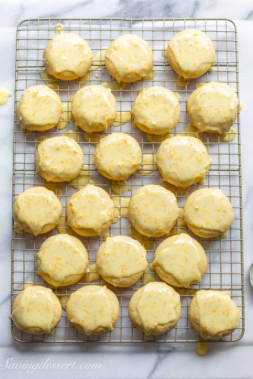 Orange Cookies - Saving Room for Dessert