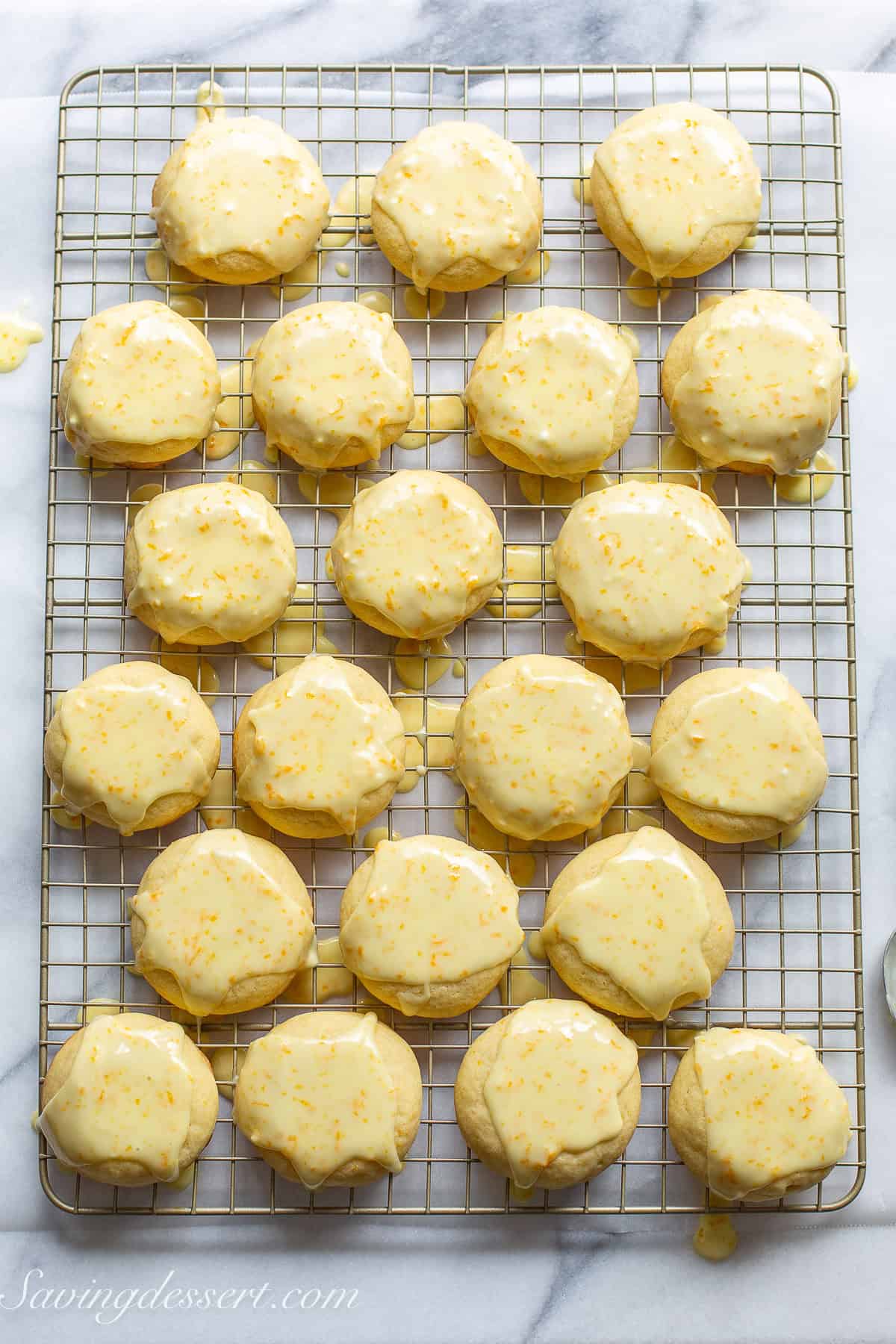 Orange Cookies - Saving Room for Dessert