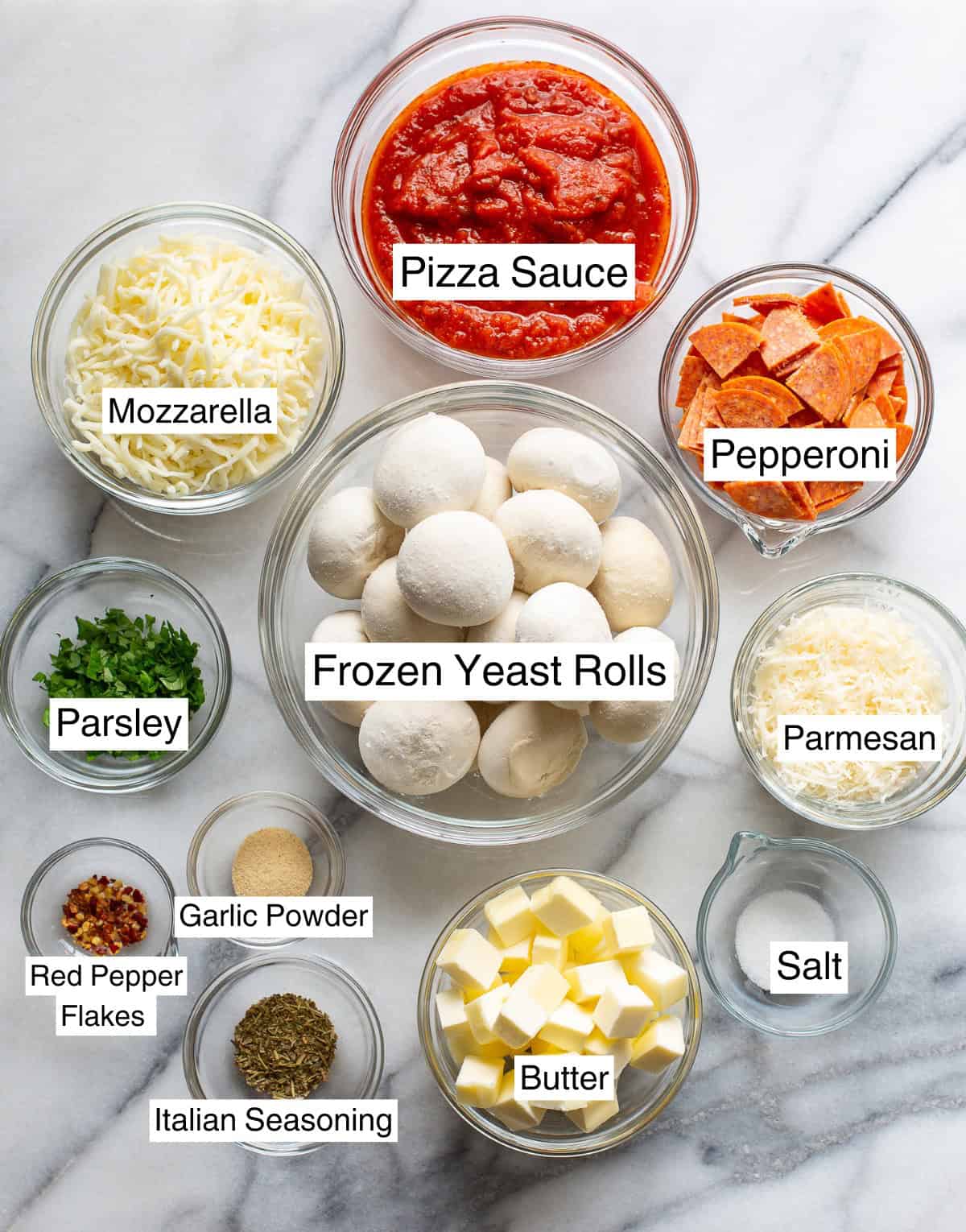 Pull Apart Pizza Bread - Saving Room for Dessert