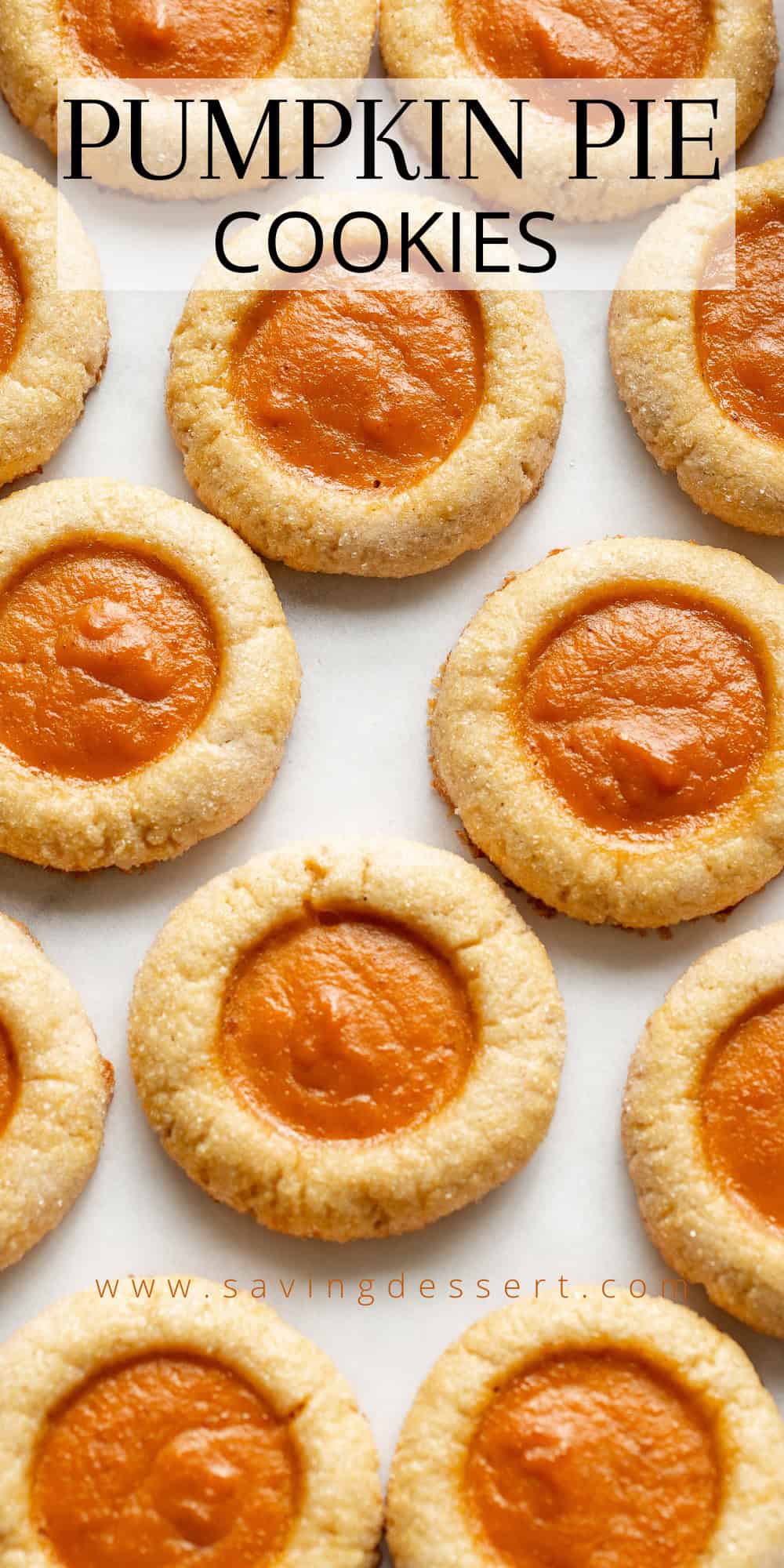 Pumpkin Pie Cookie - Saving Room for Dessert