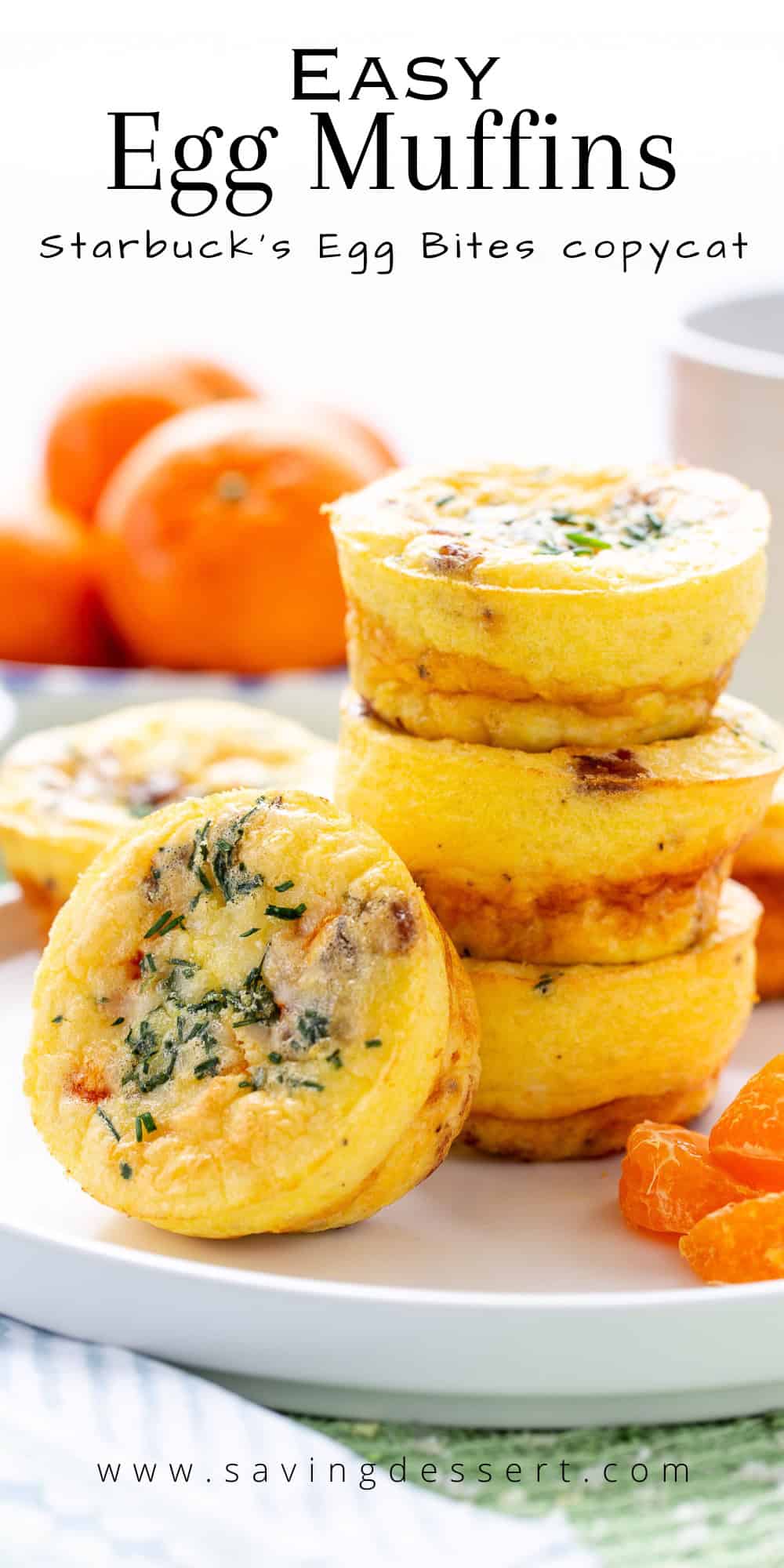 Egg Muffins - Saving Room for Dessert