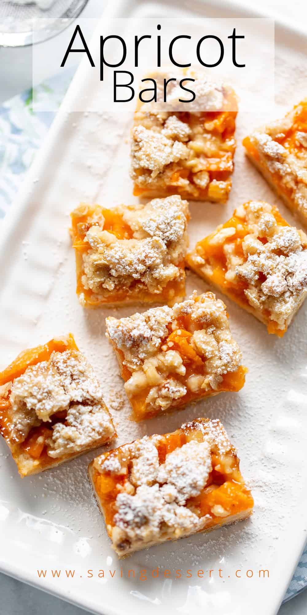 Apricot Bars Recipe - Saving Room for Dessert