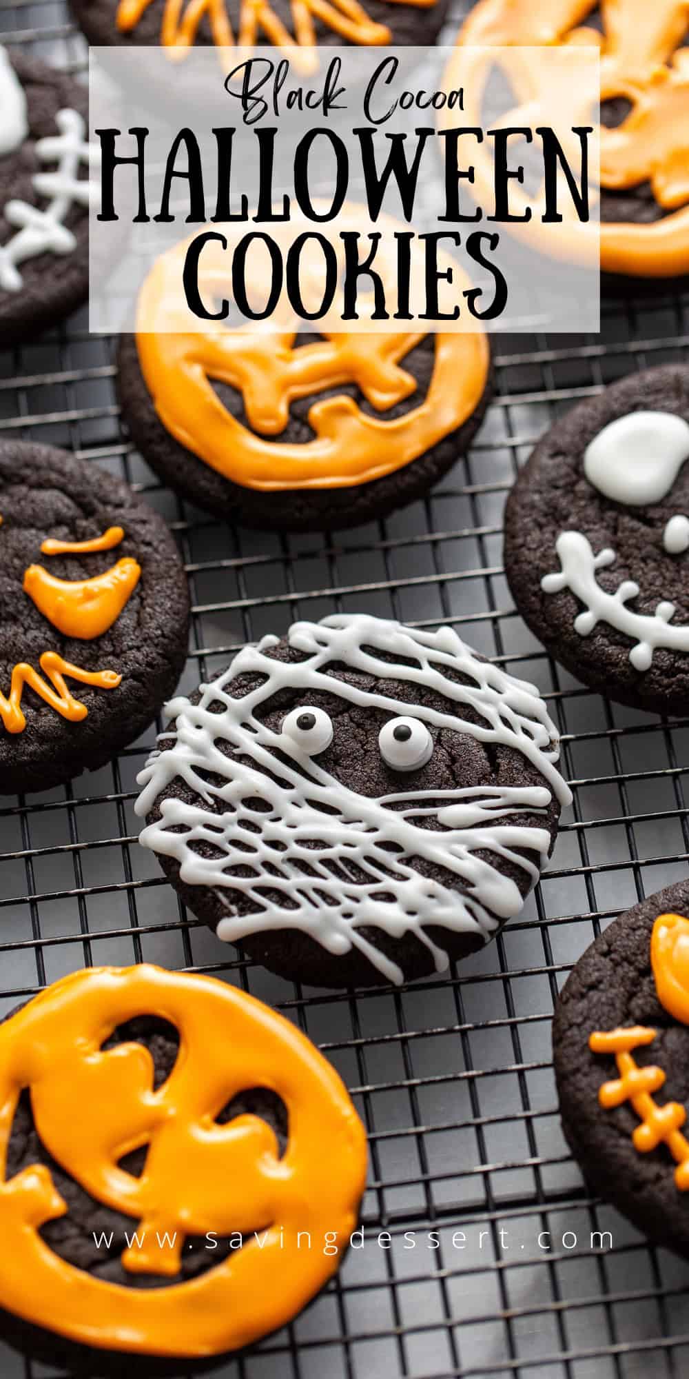 Halloween Cookies - Saving Room for Dessert